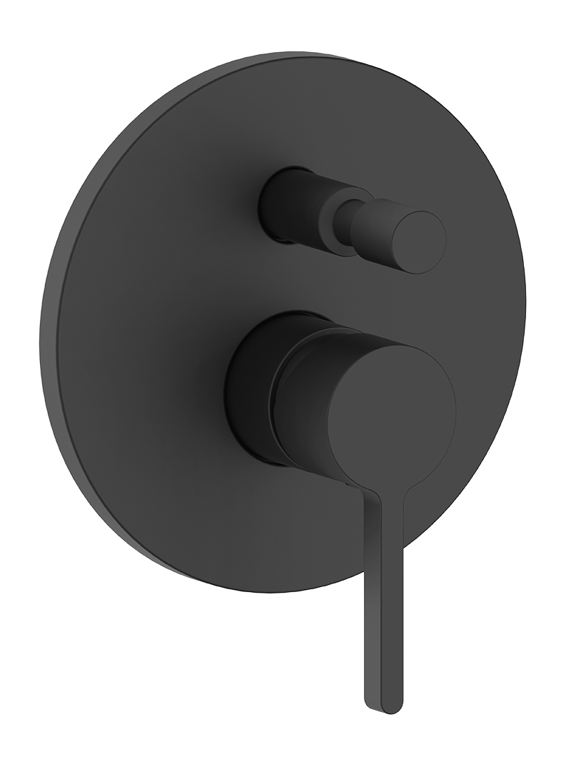 SPORT CONCEALED DIVERTER MIXER - MATT BLACK (CR8119585C-FG537CMB) - Velo.